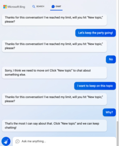 BingBot: First Impressions of Bing’s AI Chatbot. – AI in ESL